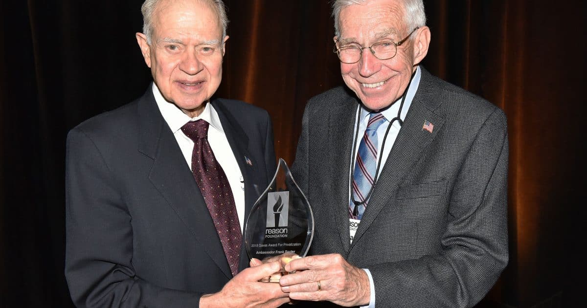 Frank Baxter Wins the 2018 Savas Award for Public-Private Partnerships ...