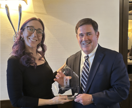 Former Arizona Governor Doug Ducey receives 2023 Savas Award